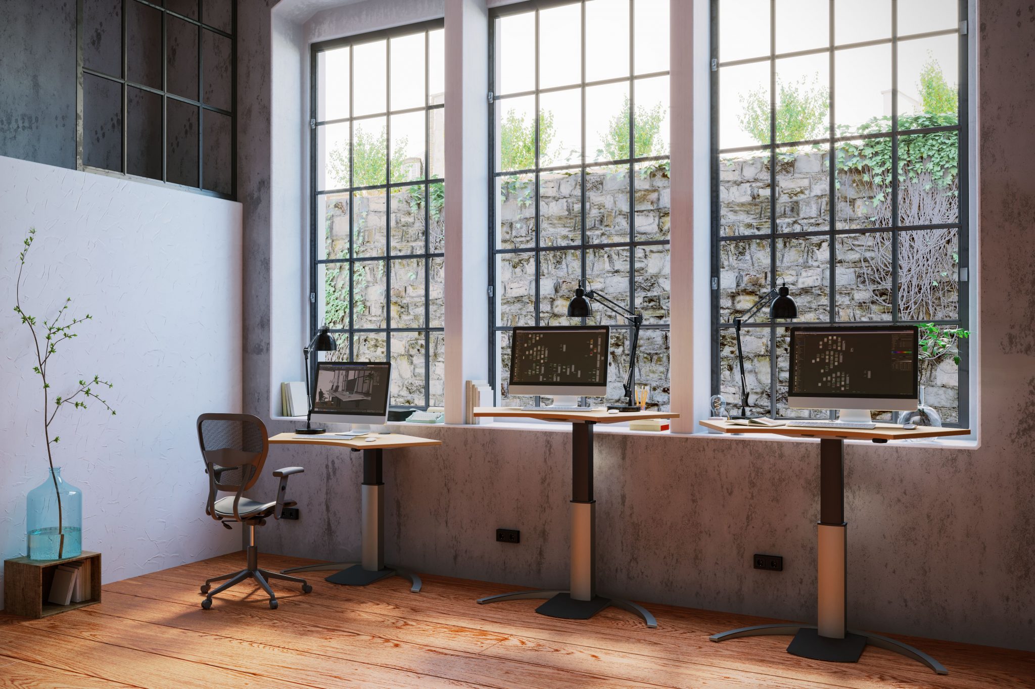 Electric Height Adjustable Work Stations - Work Active Melbourne VIC